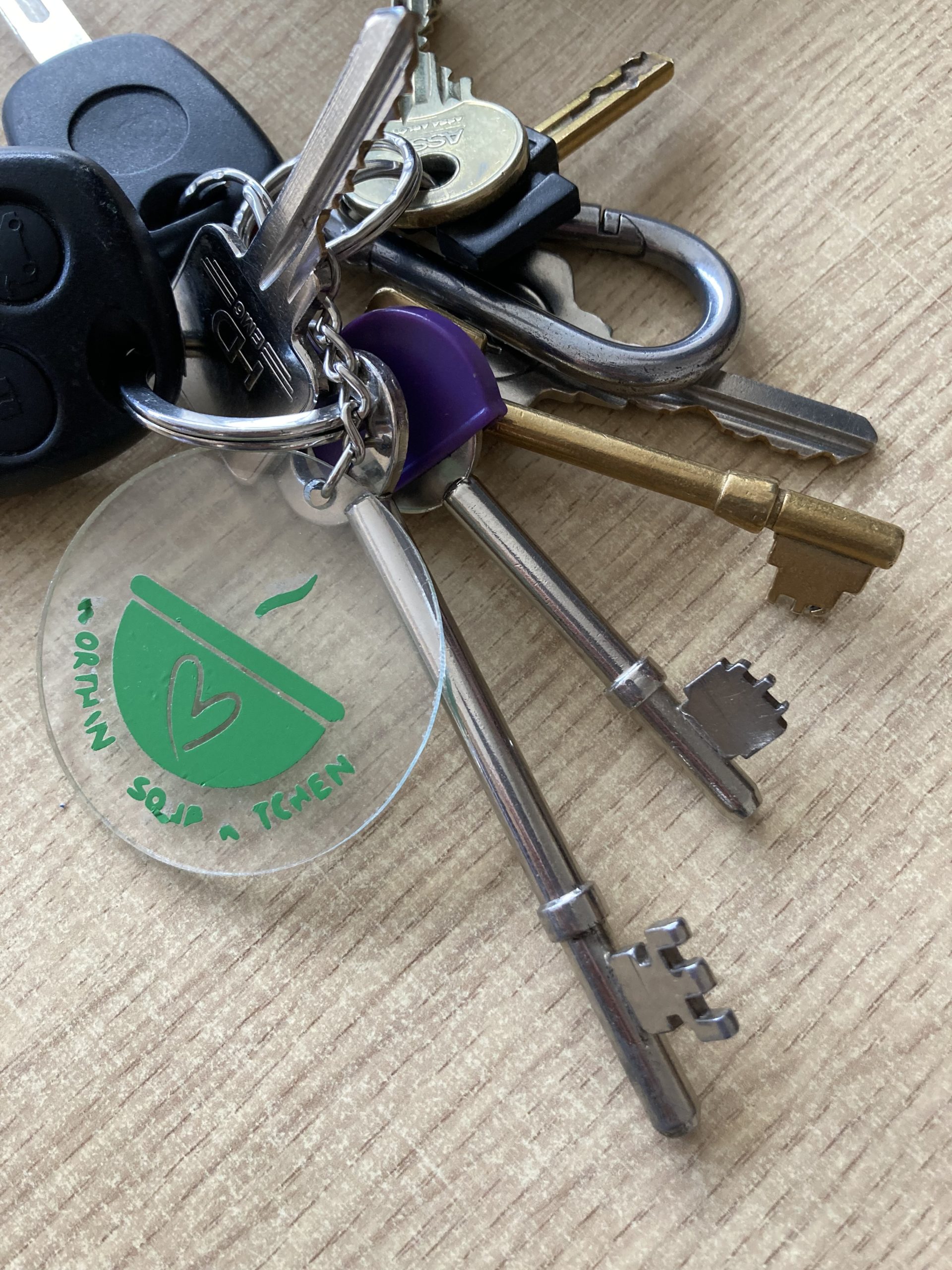 We got keys to the cafe! - April 2022 - Worthing Soup Kitchen